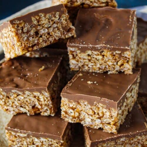 Mars Bar Slice - Carrie's Kitchen