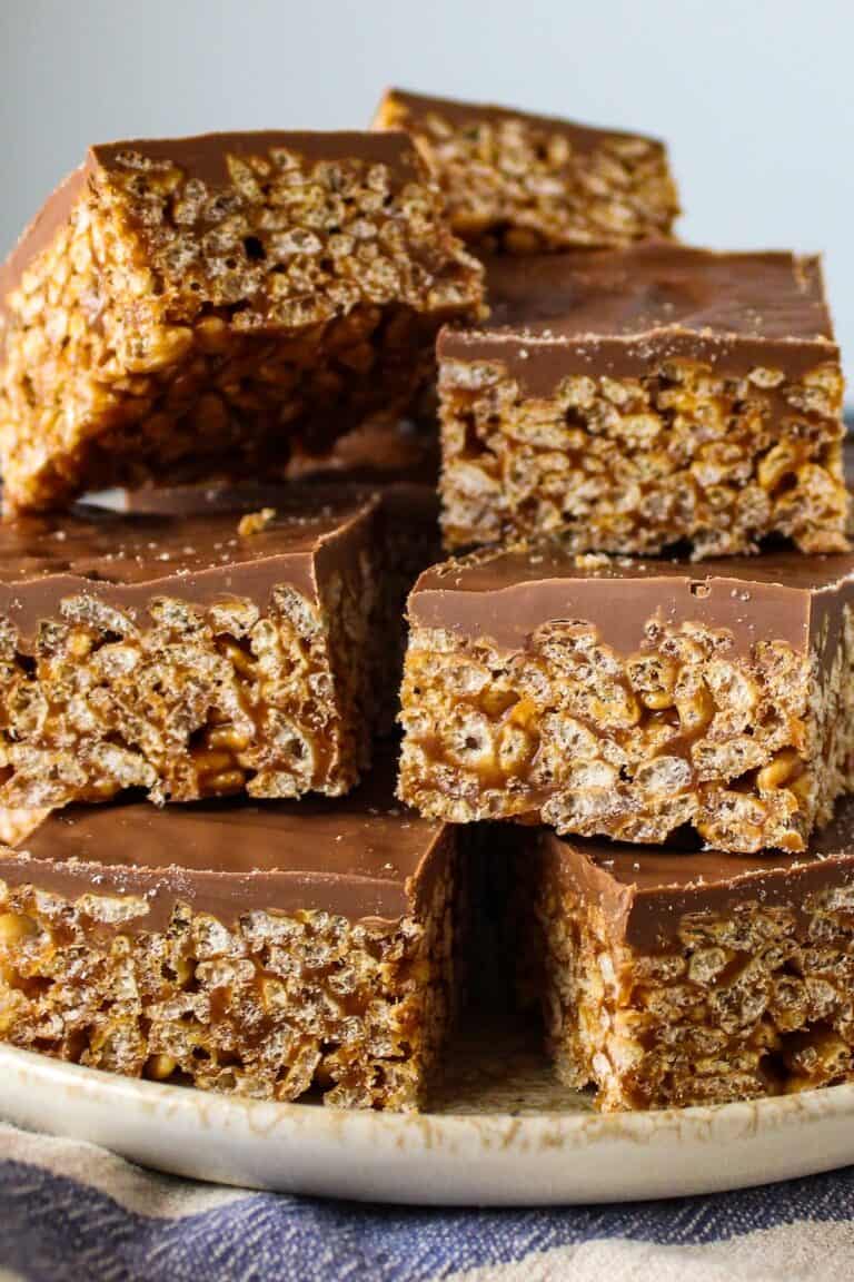 Mars Bar Slice - Carrie's Kitchen